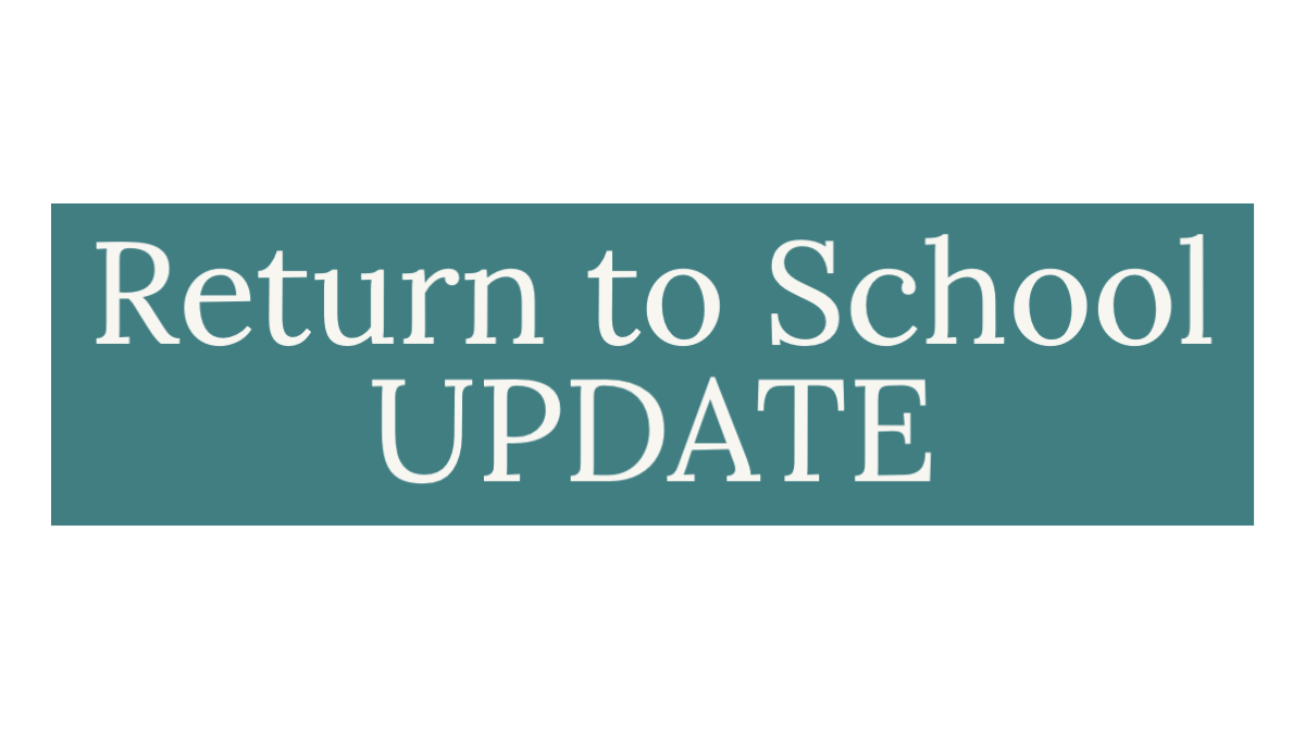 RETURN TO SCHOOL: A Letter to all Families from Minister of Education ...